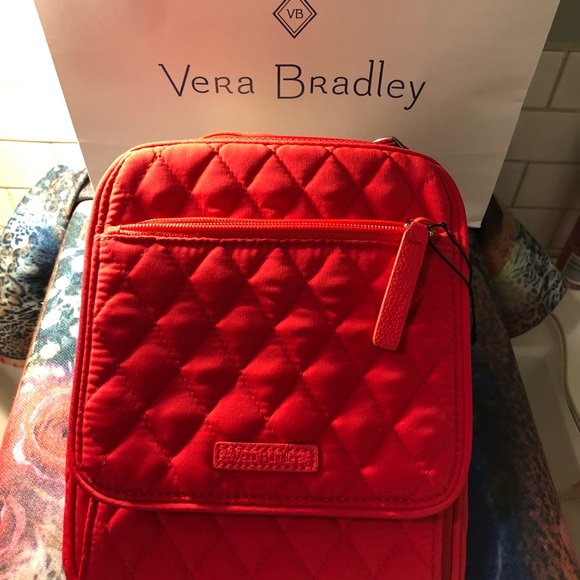 Vera Bradley | Bags | New Nwt Vera Bradley Mini Hipster Fire Red | Poshmark